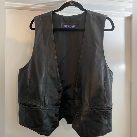 Beyond Leather | Jackets & Coats | Beyond Leather Leather Vest | Poshmark
